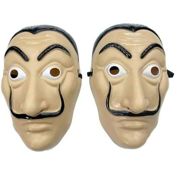Other | La Casa De Papel Salvador Dali Masks | Poshmark